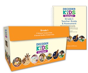 Decoder Kids Content Grade 1 Kit: Small Group Print Book Set